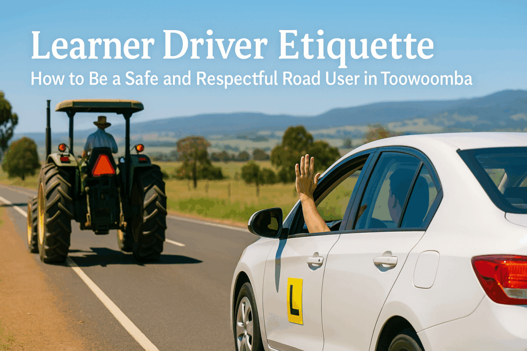 Toowoomba Learner Driver Etiquette Guide